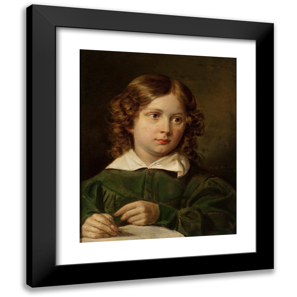 Jan Nepomucen Glowacki 12x14 Black Modern Framed Museum Art Print ...