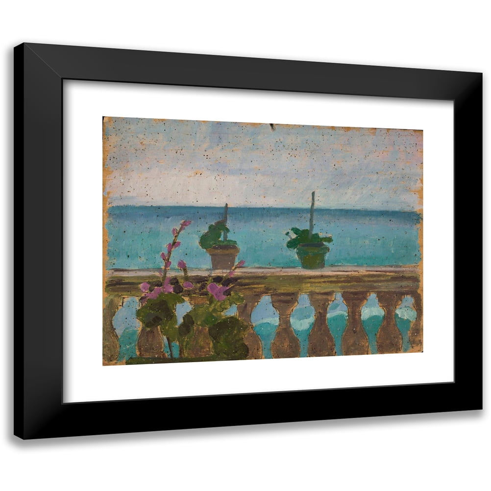 Jan Rembowski 14x12 Black Modern Framed Museum Art Print Titled ...