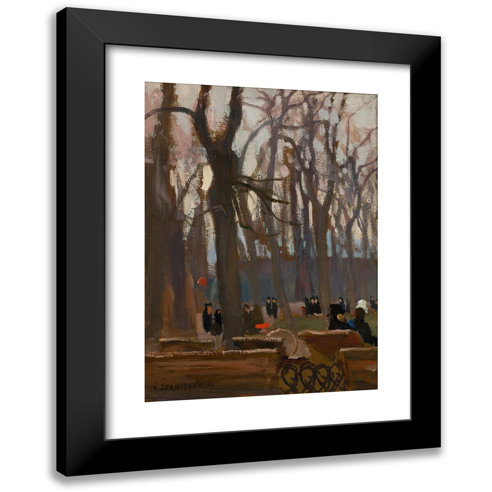 Jan Stanislawski 11x14 Black Modern Framed Museum Art Print Titled ...