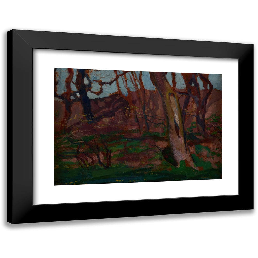Jan Stanislawski 14x11 Black Modern Framed Museum Art Print Titled ...