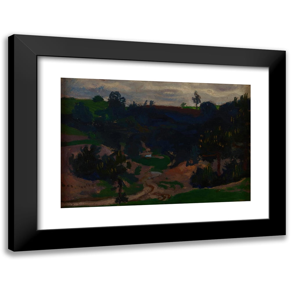 Jan Stanislawski 14x11 Black Modern Framed Museum Art Print Titled ...