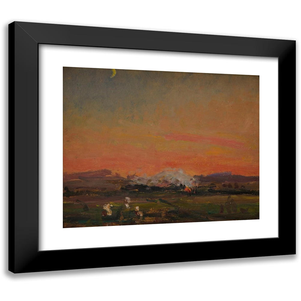 Jan Stanislawski 17x15 Black Modern Framed Museum Art Print Titled - In ...