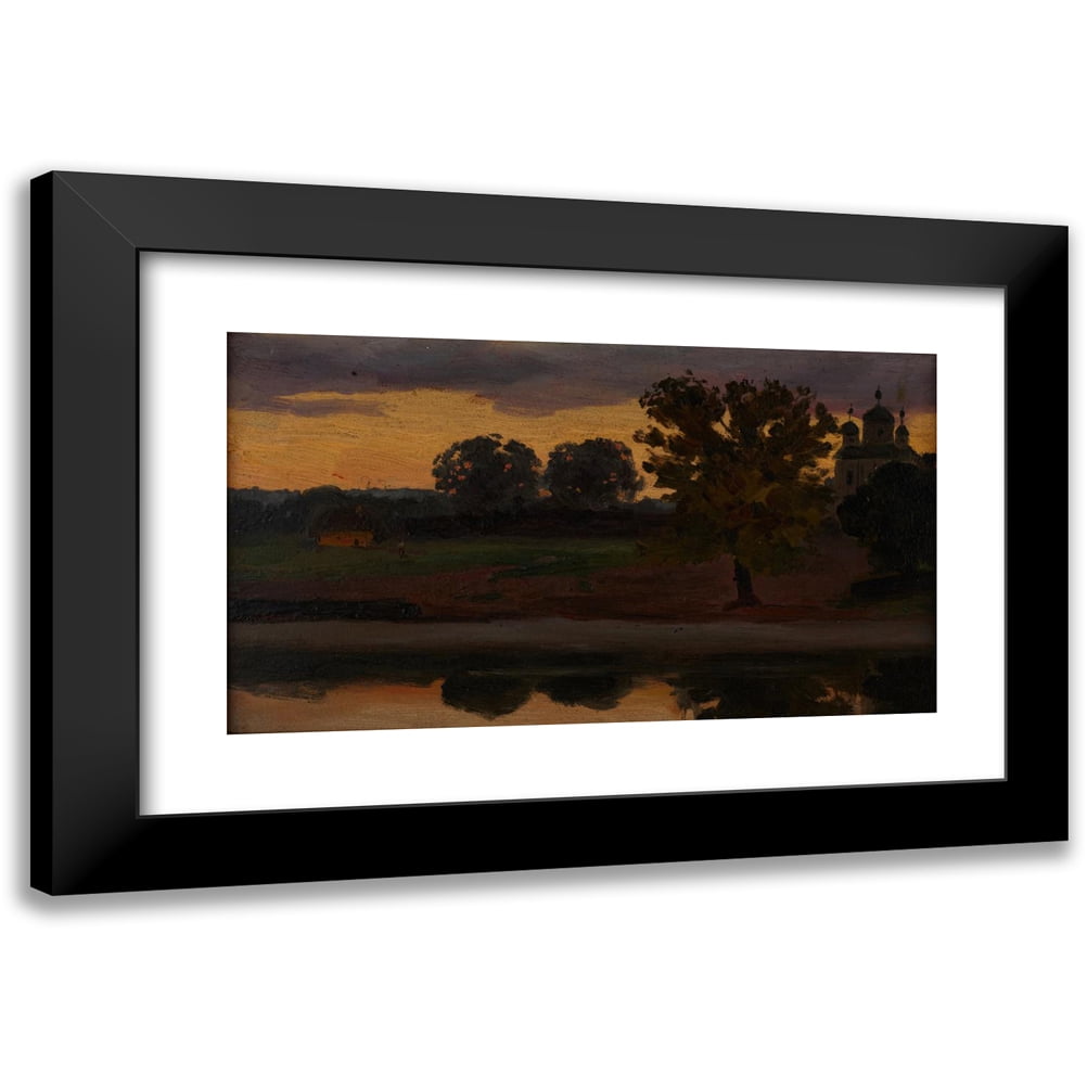 Jan Stanislawski 18x12 Black Modern Framed Museum Art Print Titled ...