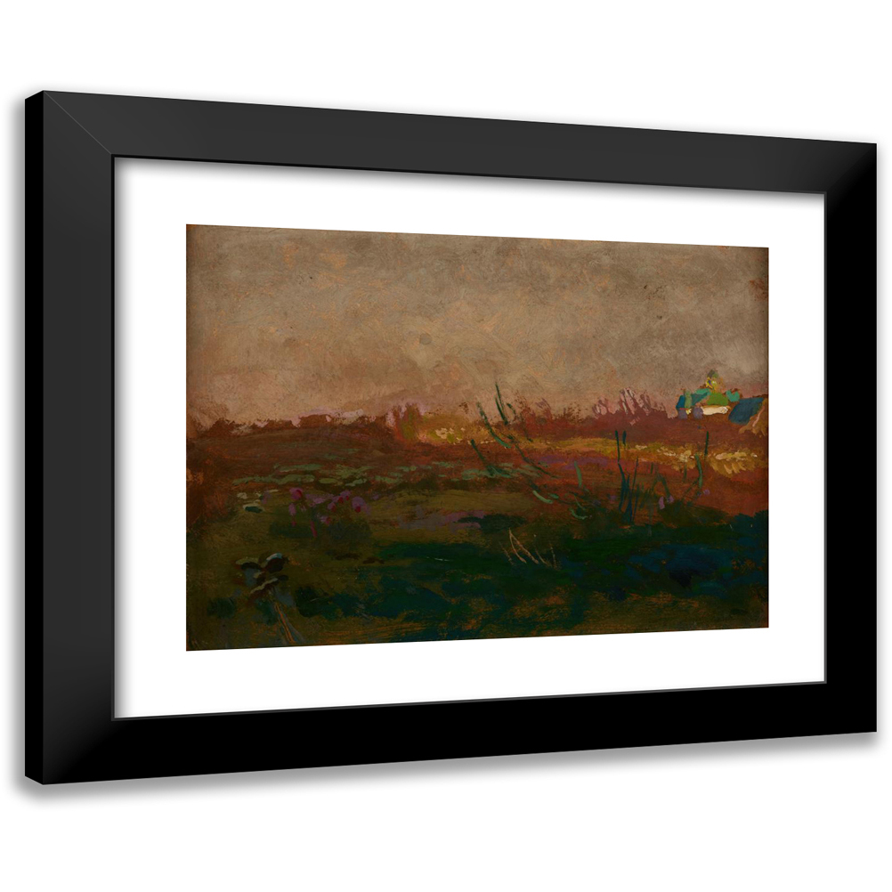 Jan Stanislawski 18x14 Black Modern Framed Museum Art Print Titled ...
