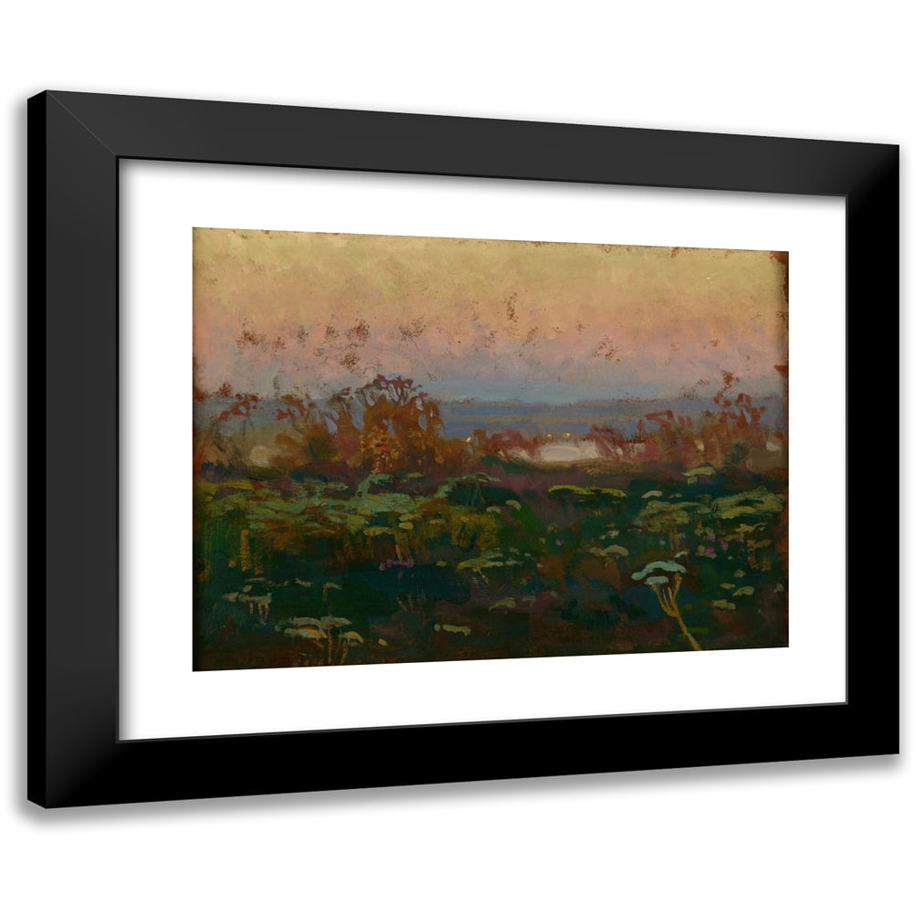 Jan Stanislawski 18x14 Black Modern Framed Museum Art Print Titled ...