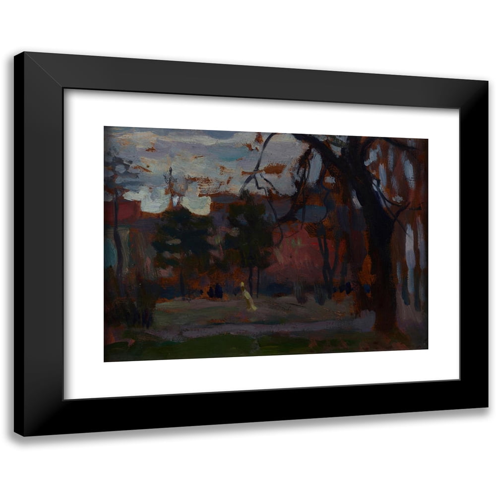 Jan Stanislawski 18x14 Black Modern Framed Museum Art Print Titled ...