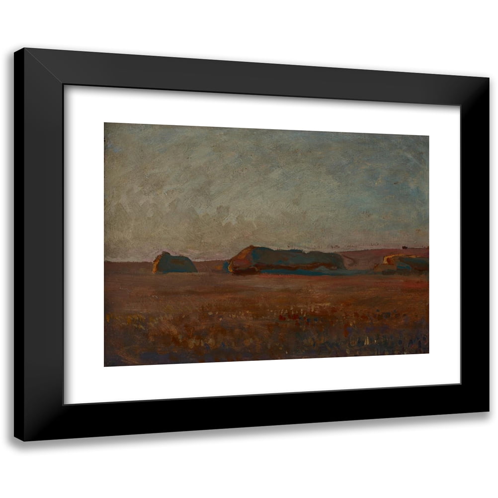 Jan Stanislawski 18x14 Black Modern Framed Museum Art Print Titled ...