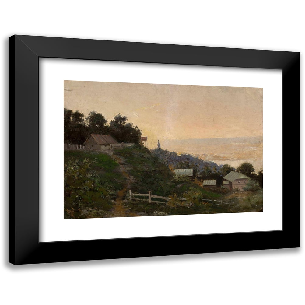 Jan Stanislawski 18x14 Black Modern Framed Museum Art Print Titled ...