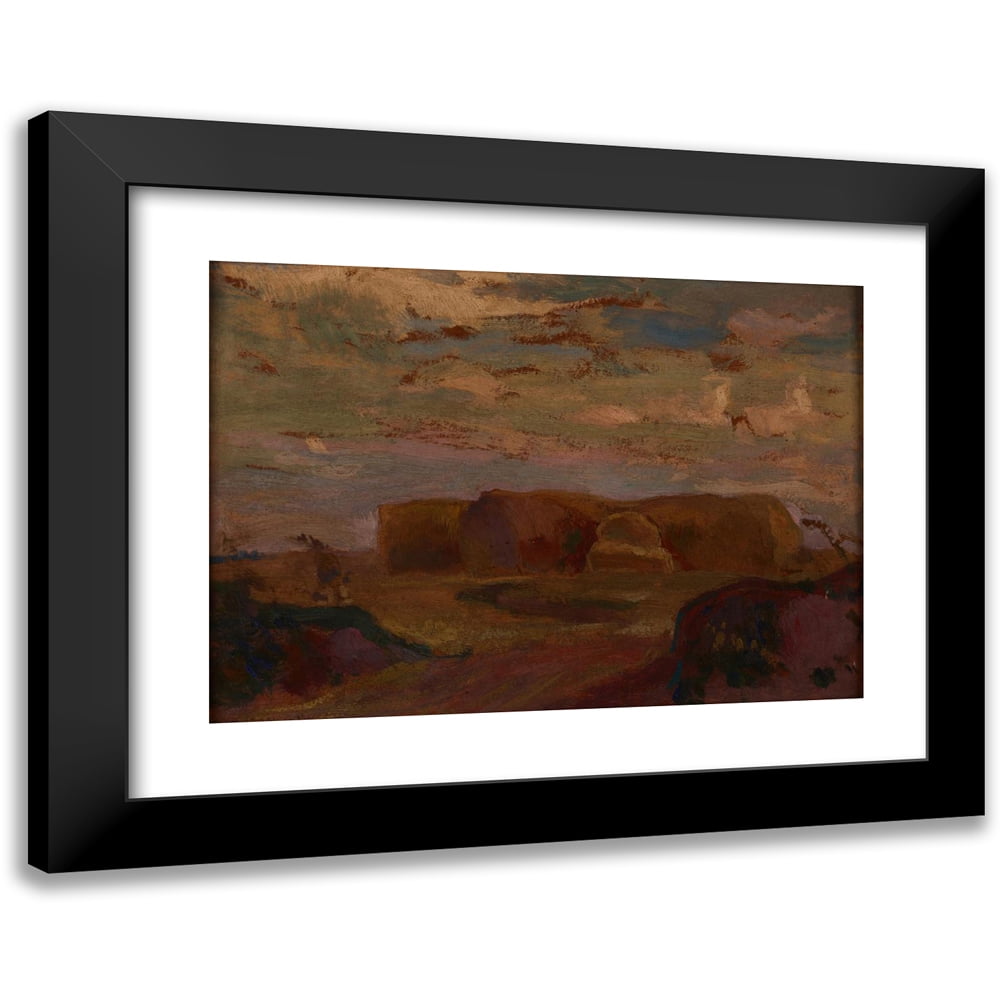 Jan Stanislawski 18x14 Black Modern Framed Museum Art Print Titled ...