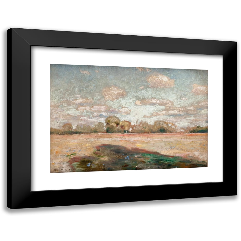 Jan Stanislawski 24x18 Black Modern Framed Museum Art Print Titled ...
