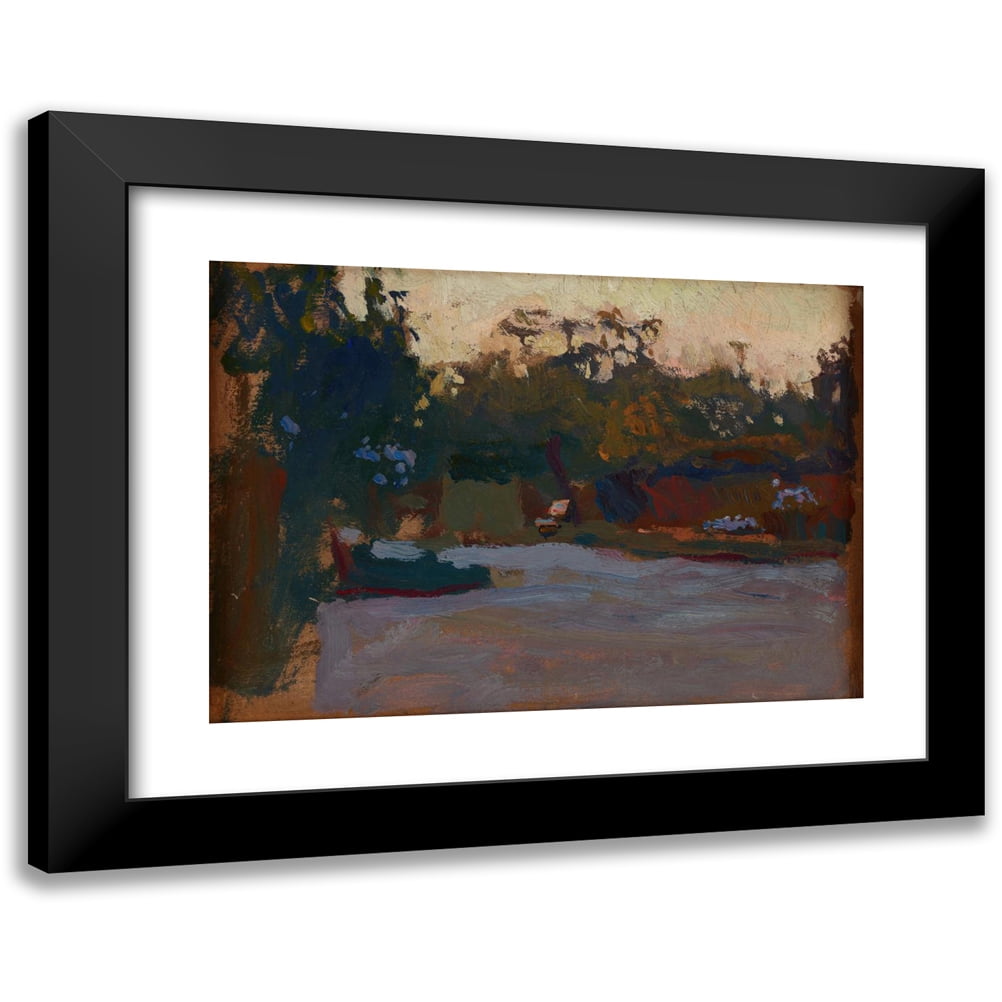 Jan Stanislawski 24x18 Black Modern Framed Museum Art Print Titled ...