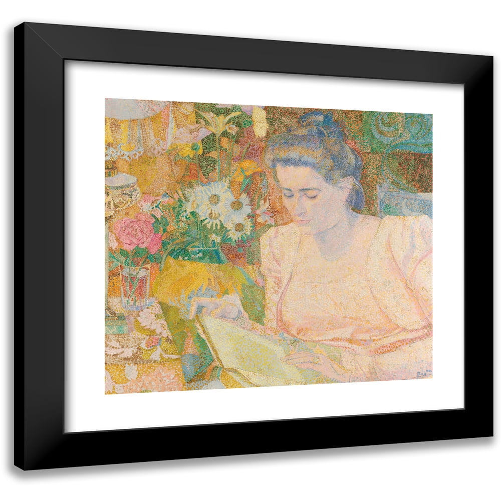 Jan Toorop 16x15 Black Modern Framed Museum Art Print Titled - Portrait ...