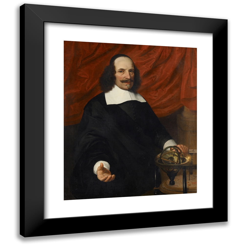 Jan Van Rossum 12x14 Black Modern Framed Museum Art Print Titled - Joan ...