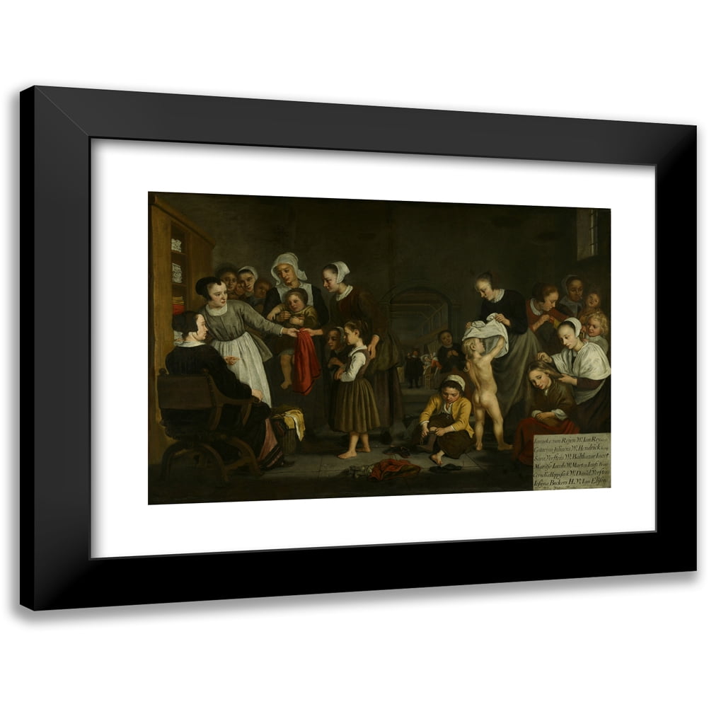 Jan Victors 24x18 Black Modern Framed Museum Art Print Titled - The ...