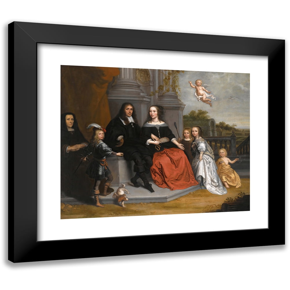 Jan Victors 24x20 Black Modern Framed Museum Art Print Titled - A ...