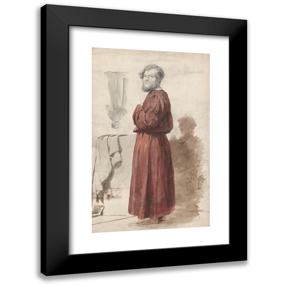 Jan Weissenbruch 11x14 Black Modern Framed Museum Art Print Titled ...