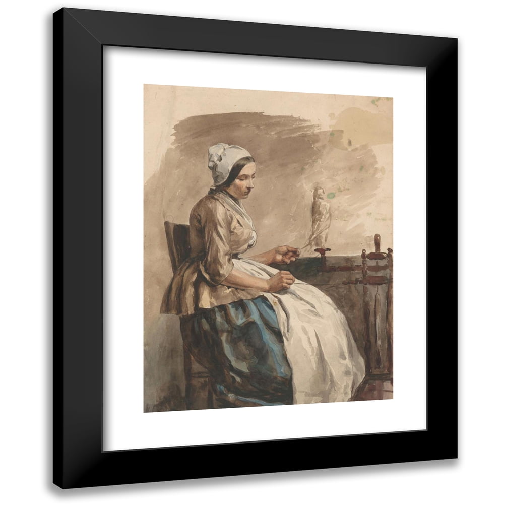 Jan Weissenbruch 19x24 Black Modern Framed Museum Art Print Titled ...