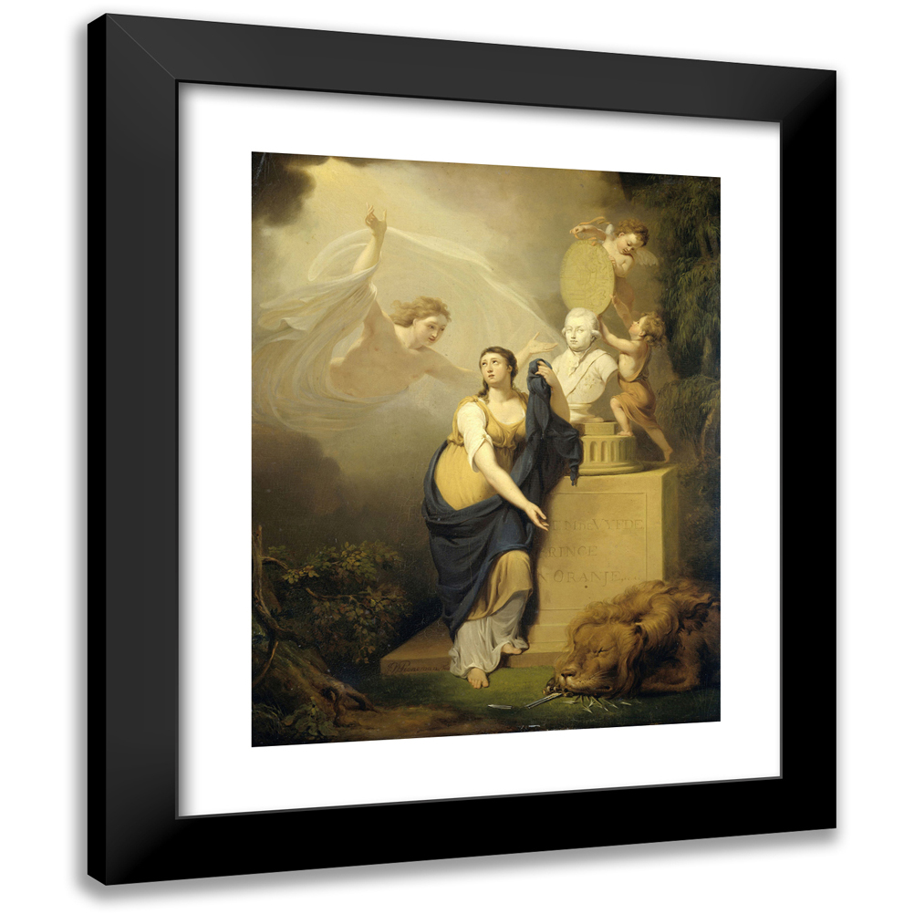 Jan Willem Pieneman 19x24 Black Modern Framed Museum Art Print Titled ...