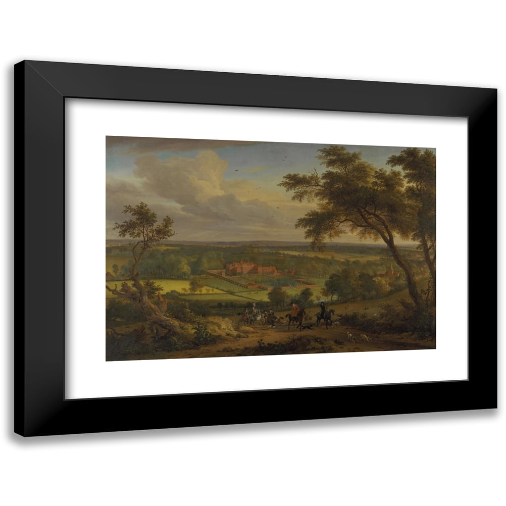 Jan Wyck 14x11 Black Modern Framed Museum Art Print Titled - Bifrons ...