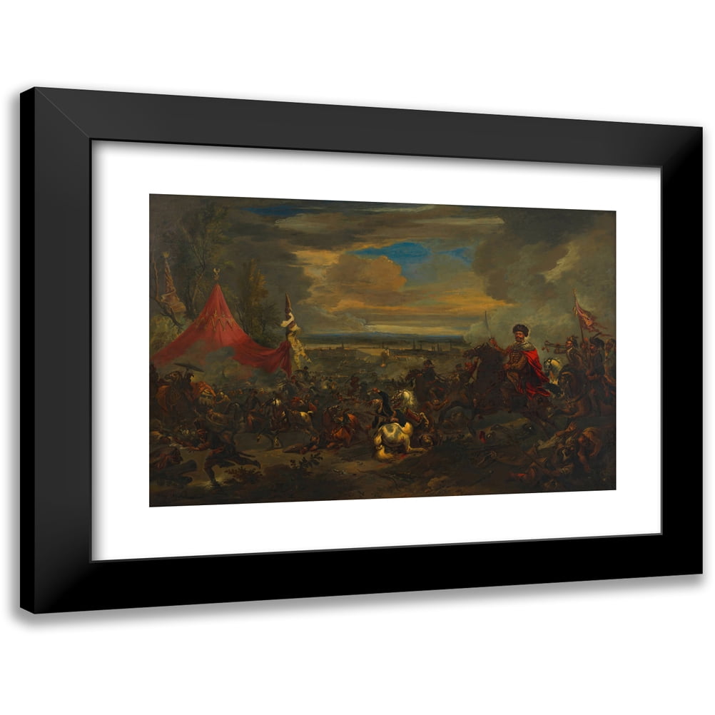 Jan Wyck 24x17 Black Modern Framed Museum Art Print Titled - The Waste ...