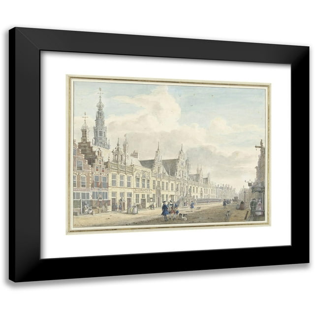 Jan de Beijer 14x12 Black Modern Framed Museum Art Print Titled - The ...