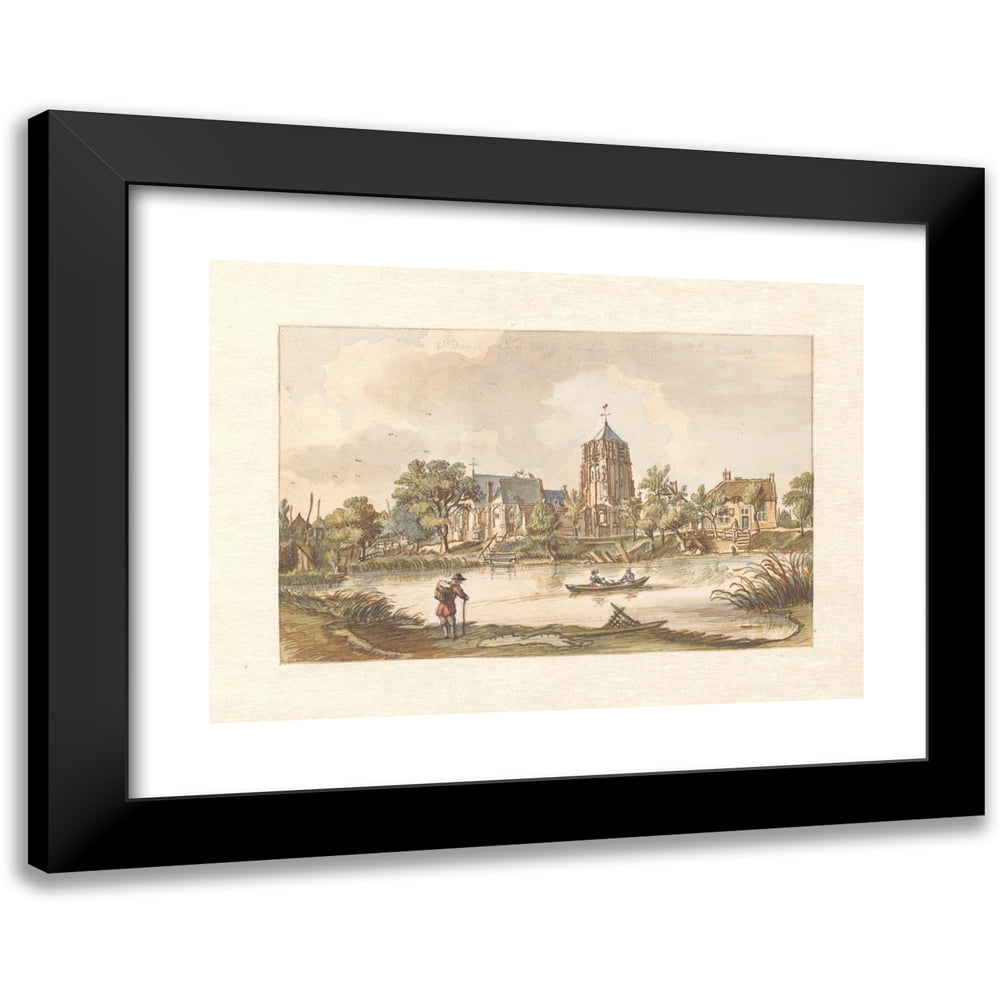Jan de Beijer 24x18 Black Modern Framed Museum Art Print Titled - View ...