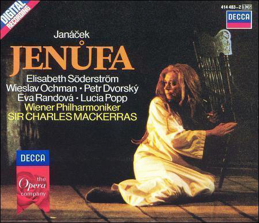 Pre-Owned - Jan cek: Jenufa (CD, Oct-1985, 2 Discs, Decca) - Walmart.com