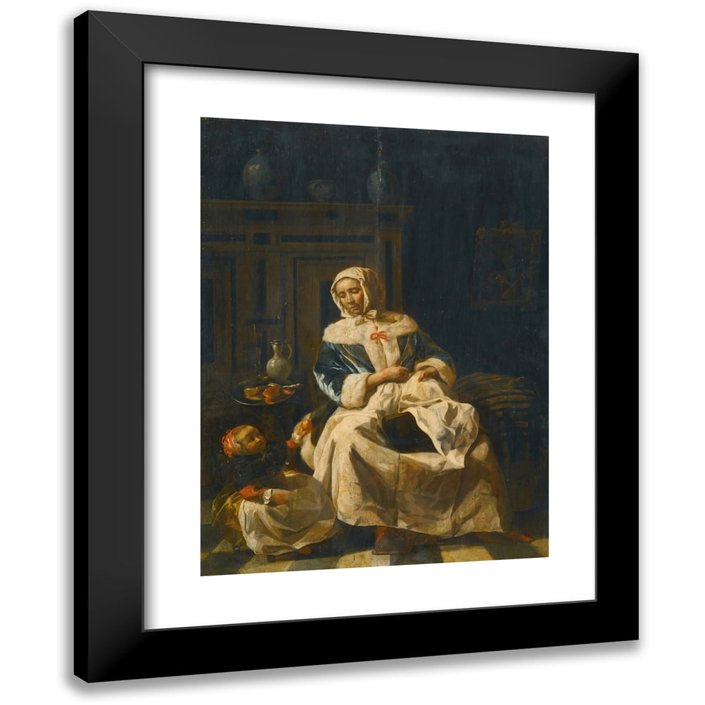 Jan van Pee 19x24 Black Modern Framed Museum Art Print Titled - A ...