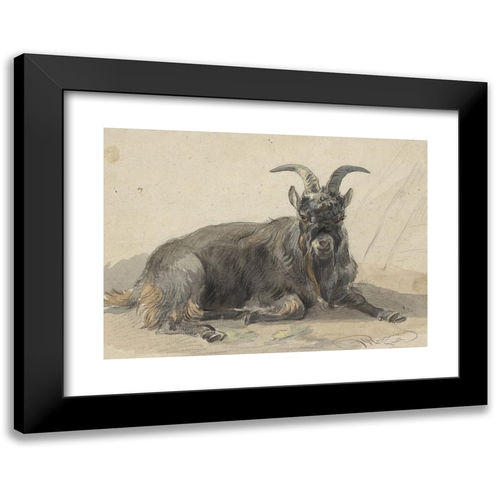 Jan van Ravenswaay 14x11 Black Modern Framed Museum Art Print Titled ...