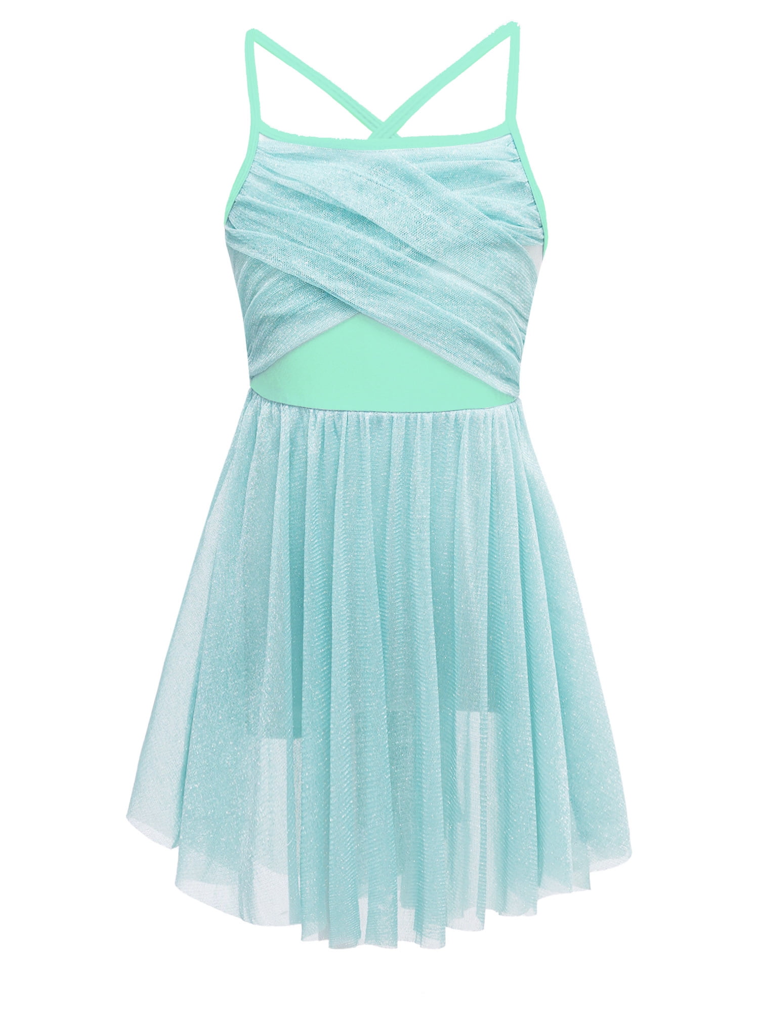 JanJean Girls Lyrical Ballet Dance Dress Gymnastics Leotard Ballerina Costume Ballroom Dancewear ...