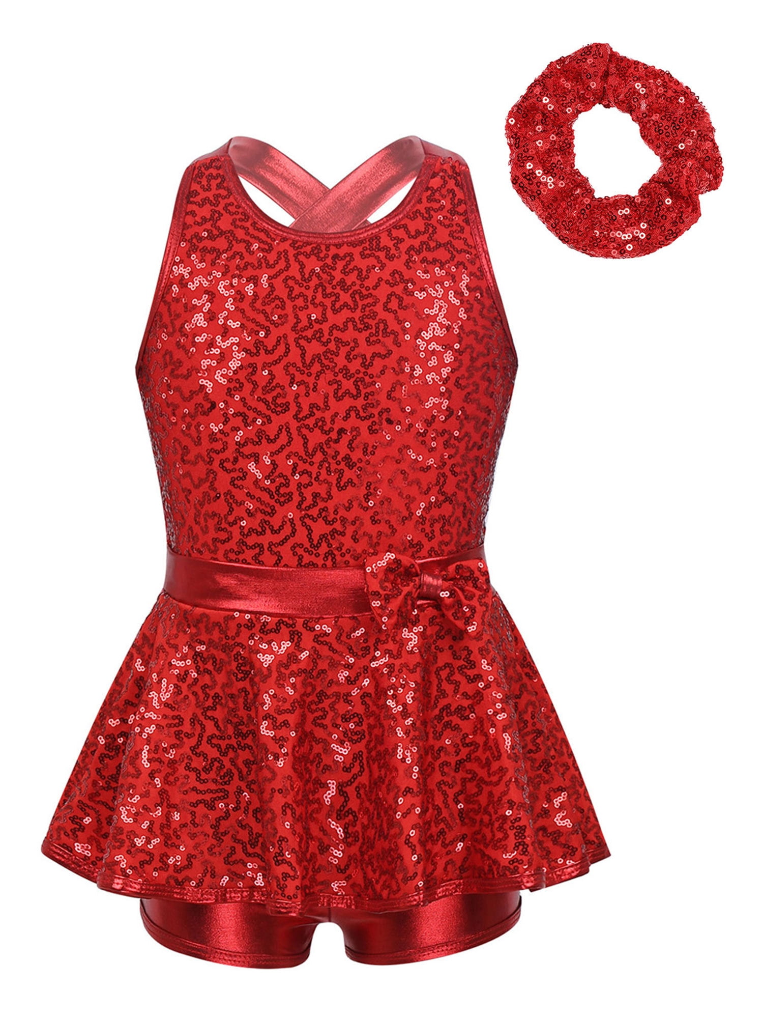 JanJean Girls Sparkle Dance Clothes for Jazz Latin Hip Hop Ballet ...