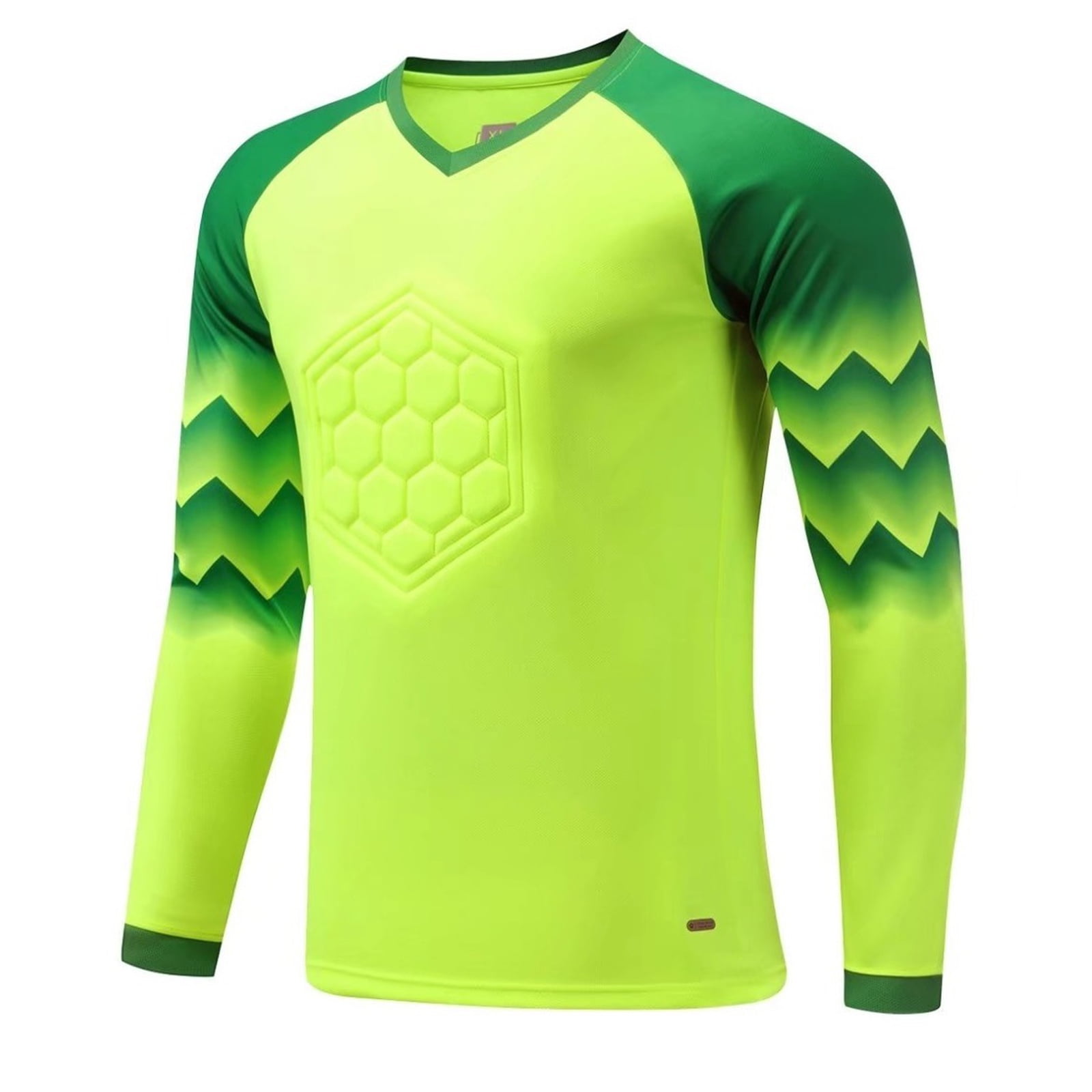 JanJean Kids Padded Goalie Shirts Football Goalkeeper Sports Top Long ...