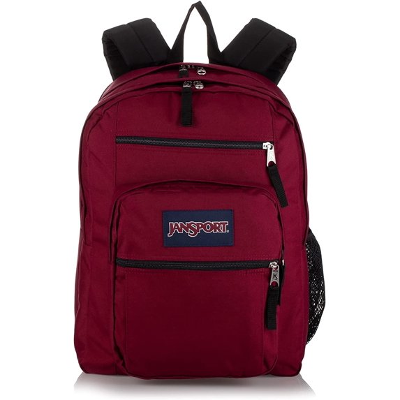 JanSport Big Student Backpack - Russet Red, 15in Laptop Compartment ...