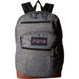 JanSport Cool Student Polyester Synthetic Leather Backpack, Grey ...