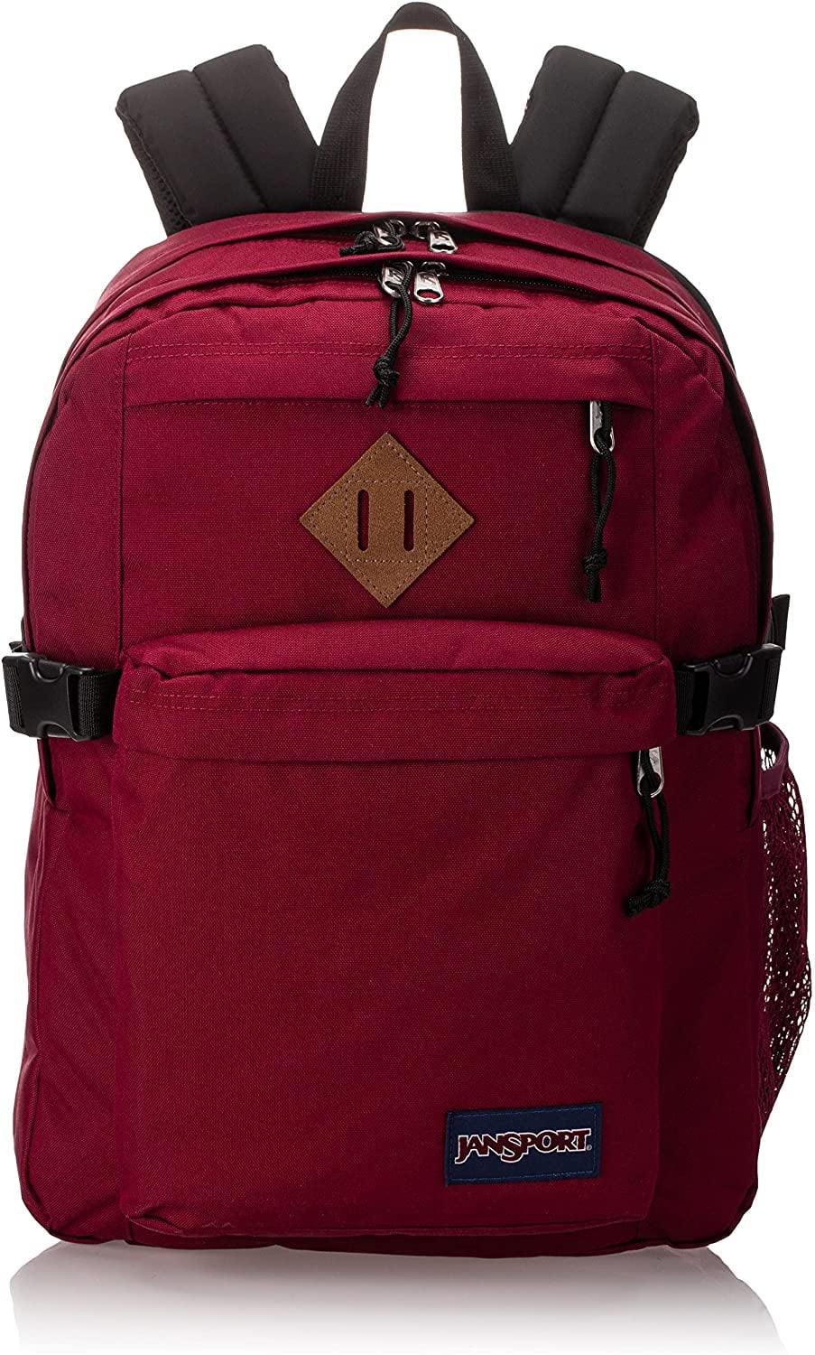 JanSport JS0A4QUL04S Main Campus Russet Red Backpack - Walmart.com