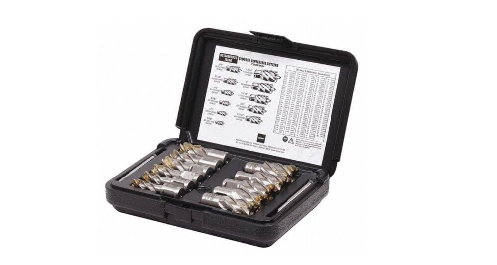 Jancy Slugger High Speed Steel Annular Cutter Set (11 piece), Uncoated ...