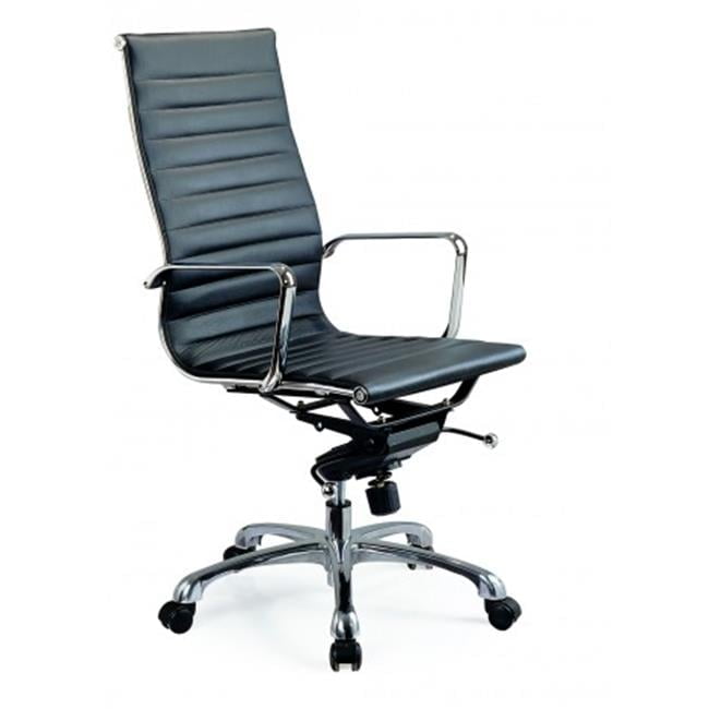 JandM Furniture Comfy High Back Office Chair - Black - Walmart.com
