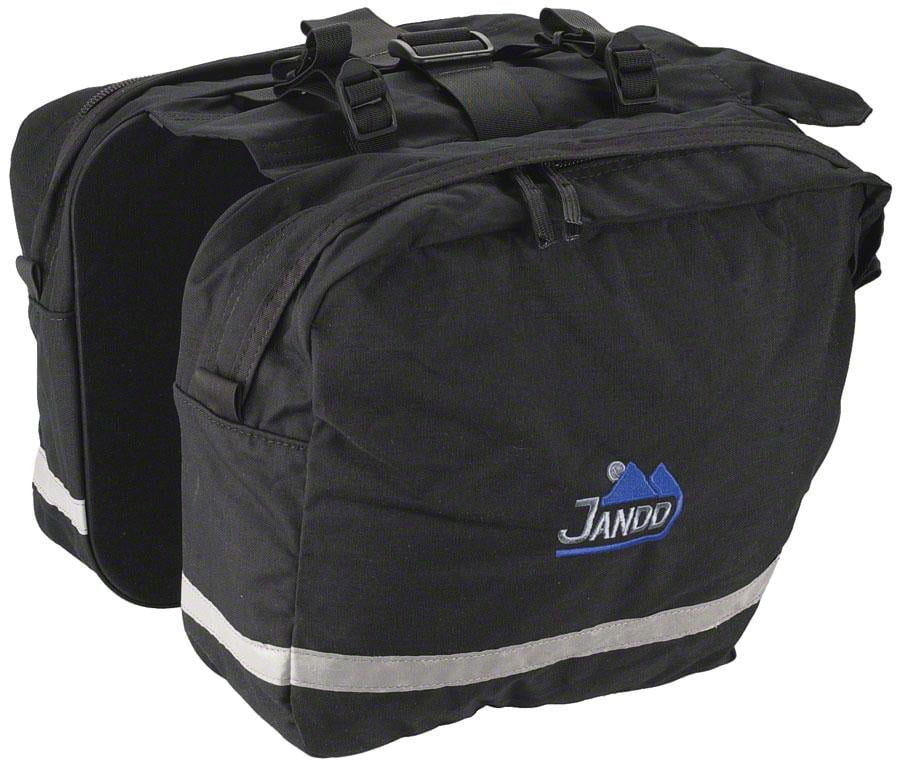 Jandd Saddle Bag Pannier Set: Black - Walmart.com