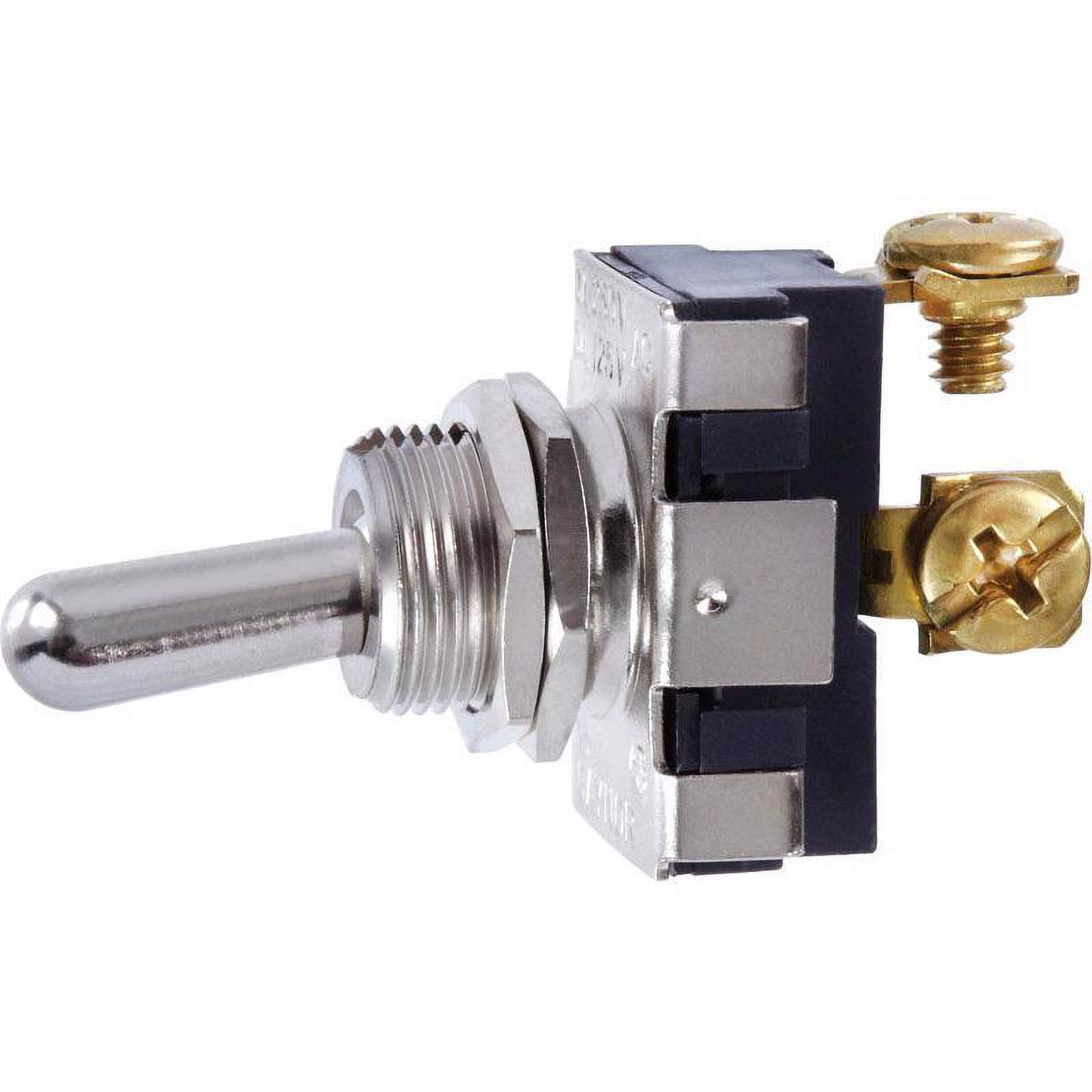 Jandorf 15 amps Single Pole Toggle Power Tool Switch Silver 1 pk ...