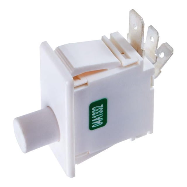 Jandorf 3467529 Single Plunger Push Button Switch, White - Walmart ...
