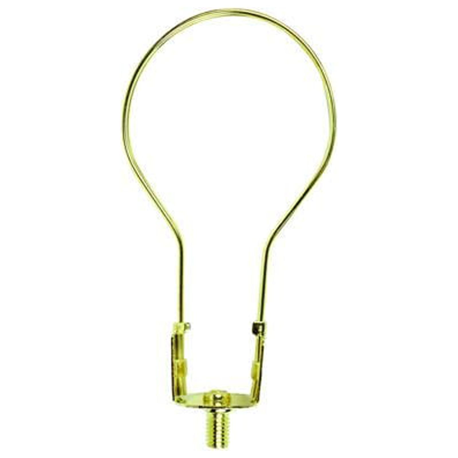 Jandorf 60120 Lamp Shade Adapter, Clip-On, Brass Finish - Quantity 6 ...