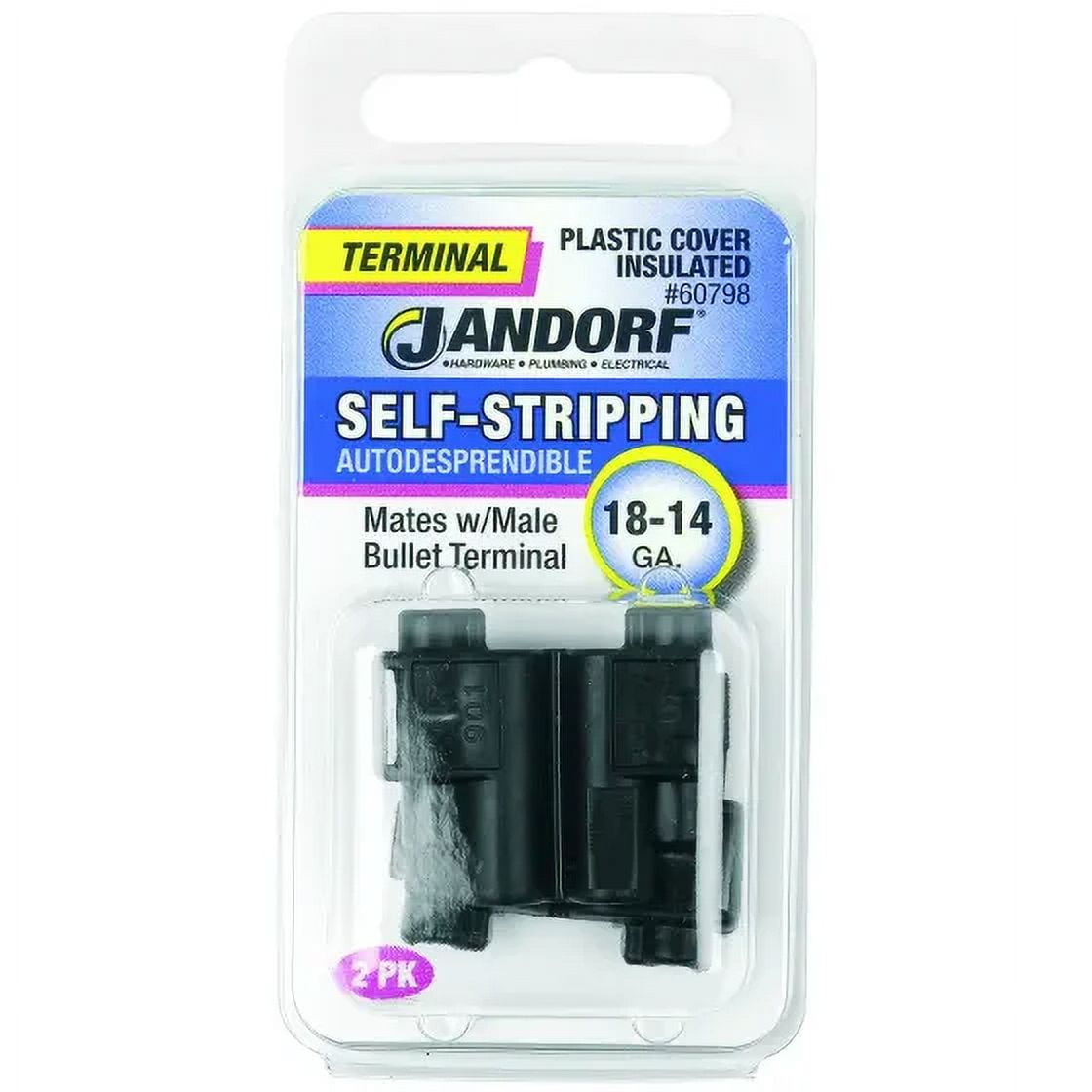 Jandorf 60798 Terminal Wire Tap Splices Self Stripping Insulated ...