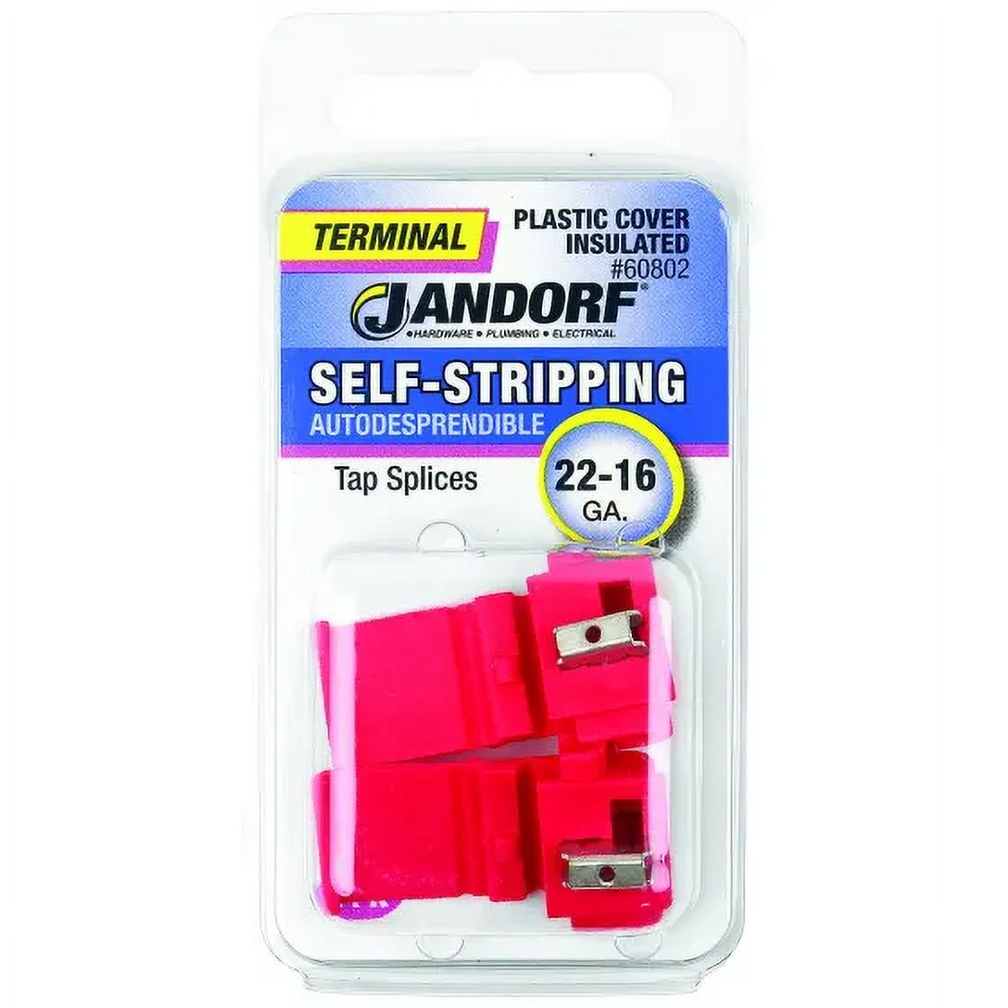 Jandorf 60802 Terminal Wire Tap Splices Self Stripping Insulated ...