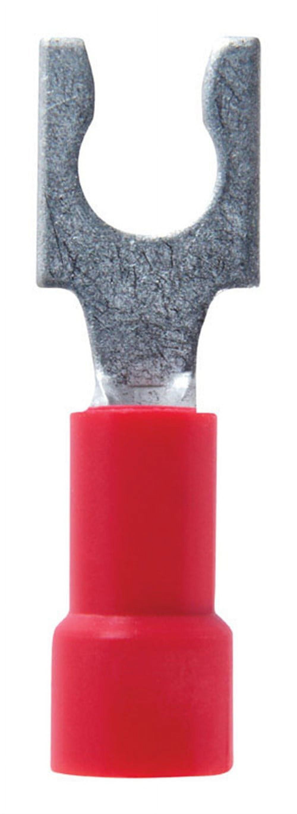 Jandorf 60986 Spade Terminal, 600 V, 22 to 18 AWG Wire, #8 Stud, Vinyl ...