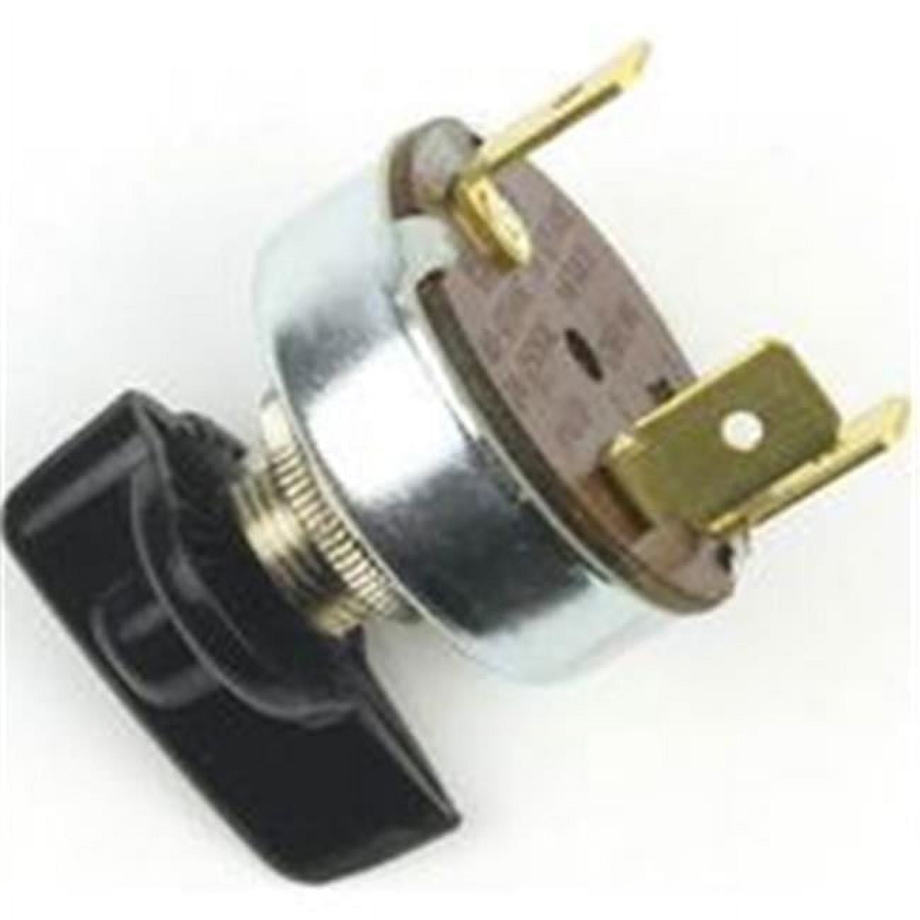 Jandorf 61033 Single Circuit Rotary Switch, 1 A, 125 V, SPDT, Plastic ...