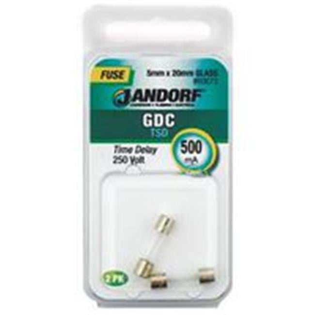 Jandorf Specialty Hardw Fuse Gdc .5A Time Delay 60673 - Walmart.com