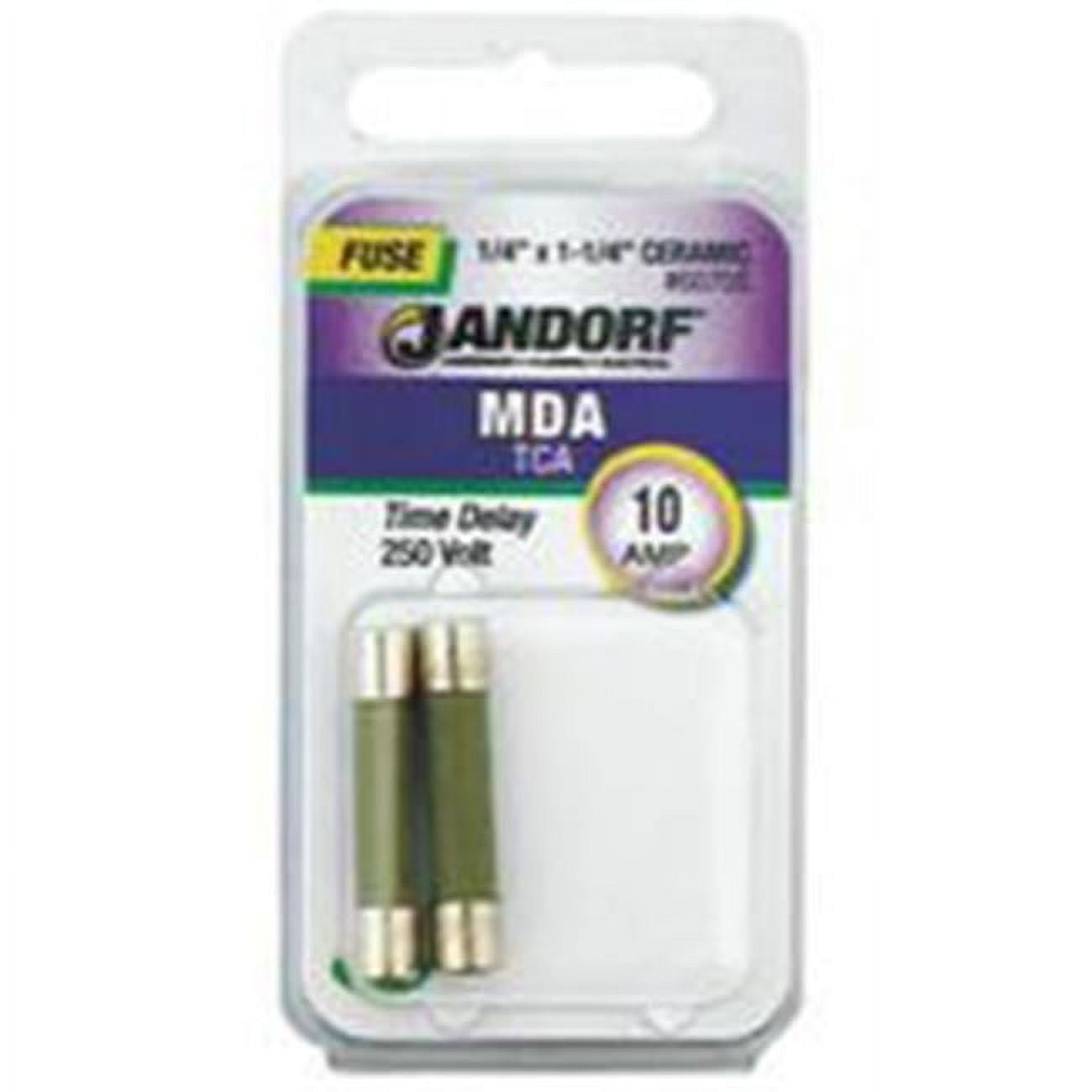 Jandorf Specialty Hardw Fuse Mda 10A Time Delay 60705 - Walmart.com