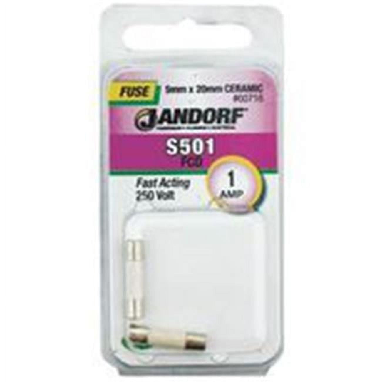 Jandorf Specialty Hardw Fuse S501 1A Fast Acting 60716 - Walmart.com