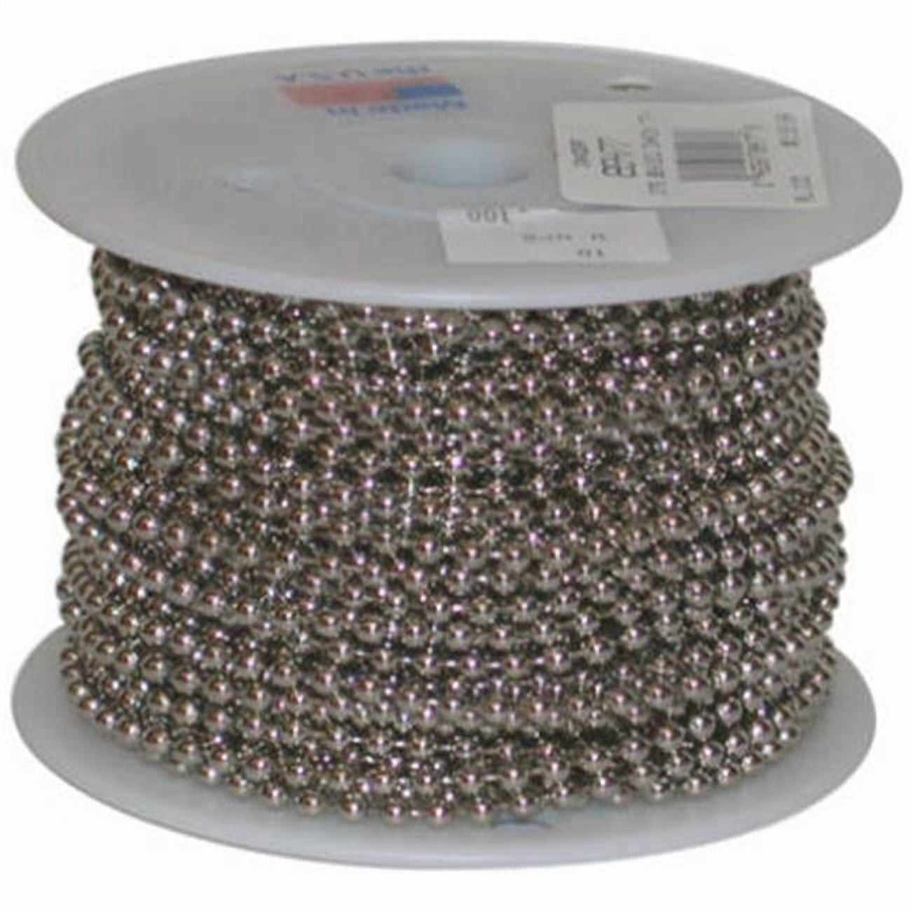 Jandorf Specialty Hardware 88444 100 ft. No.6 Nickel Plated Steel ...