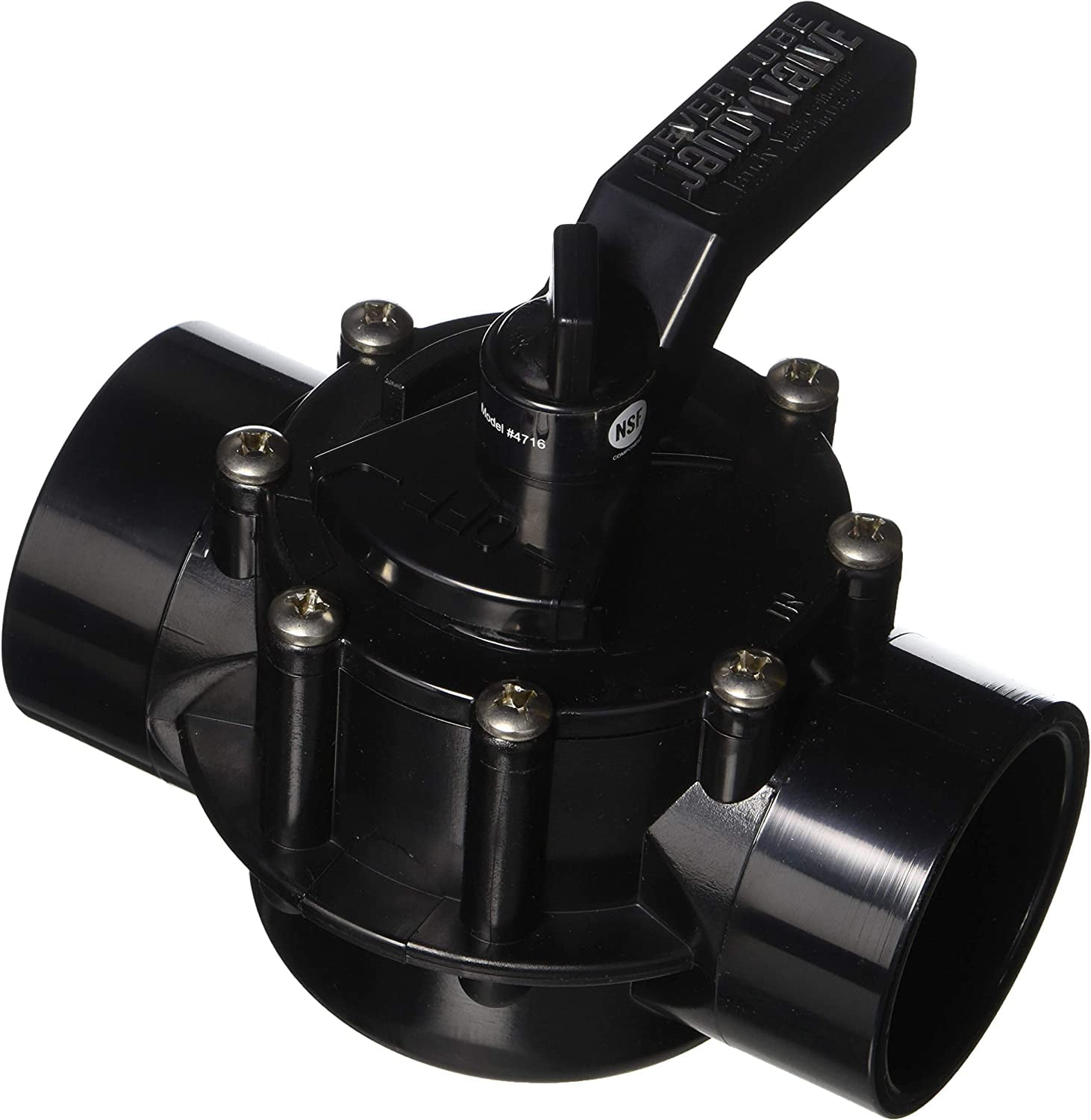 Jandy 4716 2 Port Diverter Valve 2 To 2 1 2 Inch Positive Seal